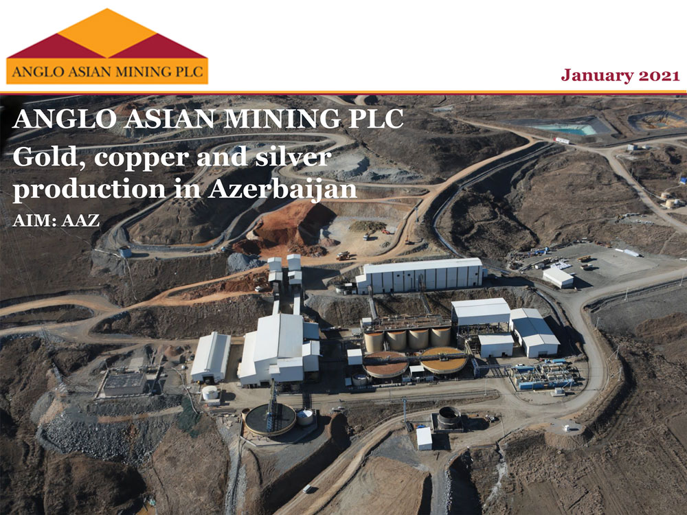 Conferences and Interviews - Anglo Asian Mining Plc