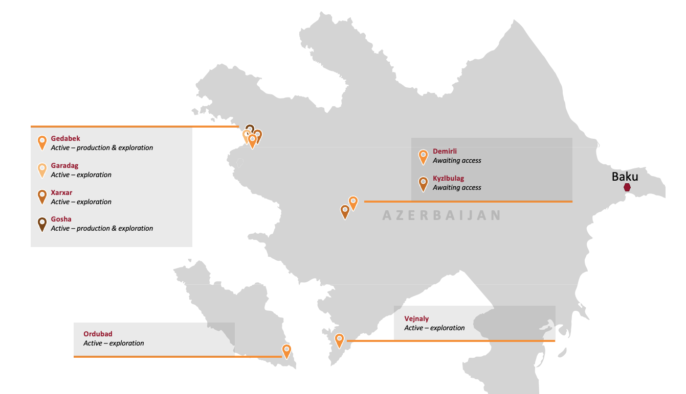 Maps - Anglo Asian Mining Plc
